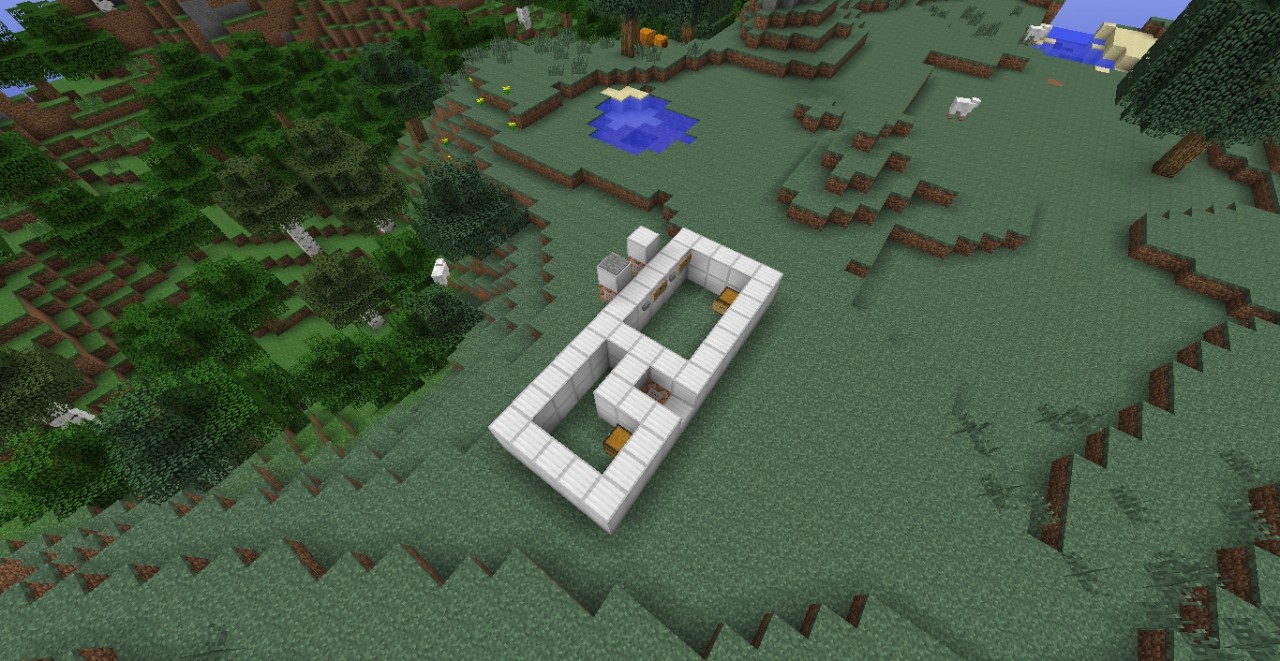 Mine Town 1.7.5 Short Version Minecraft Map