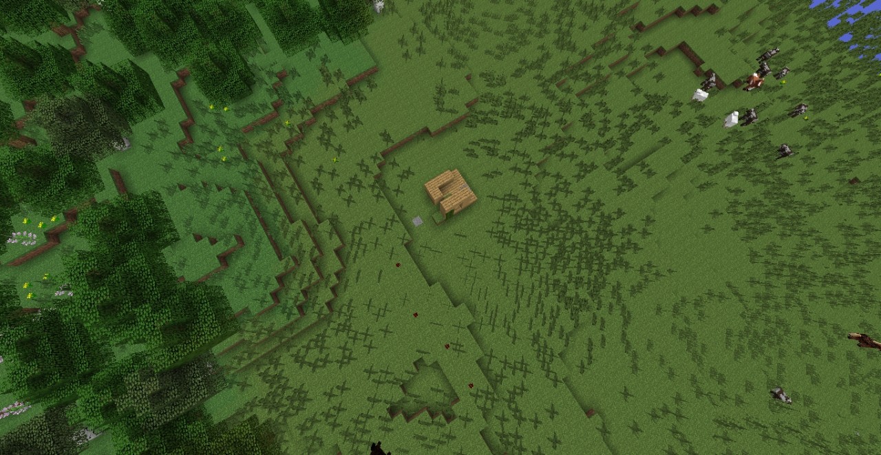 Mine Town 1.7.5 Short Version Minecraft Map