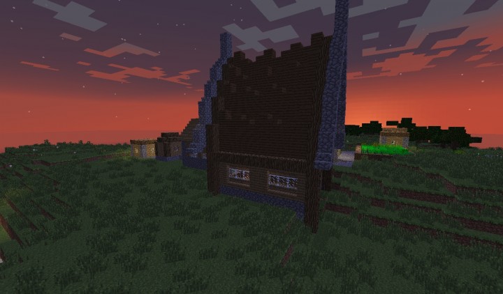 Rustic House + Blacksmith Minecraft Map