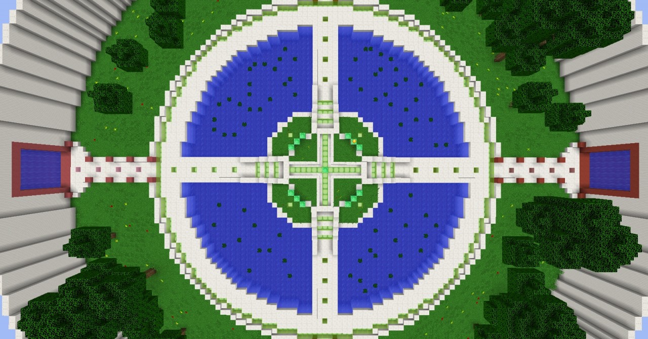Server Hub -- Modern Minecraft Map