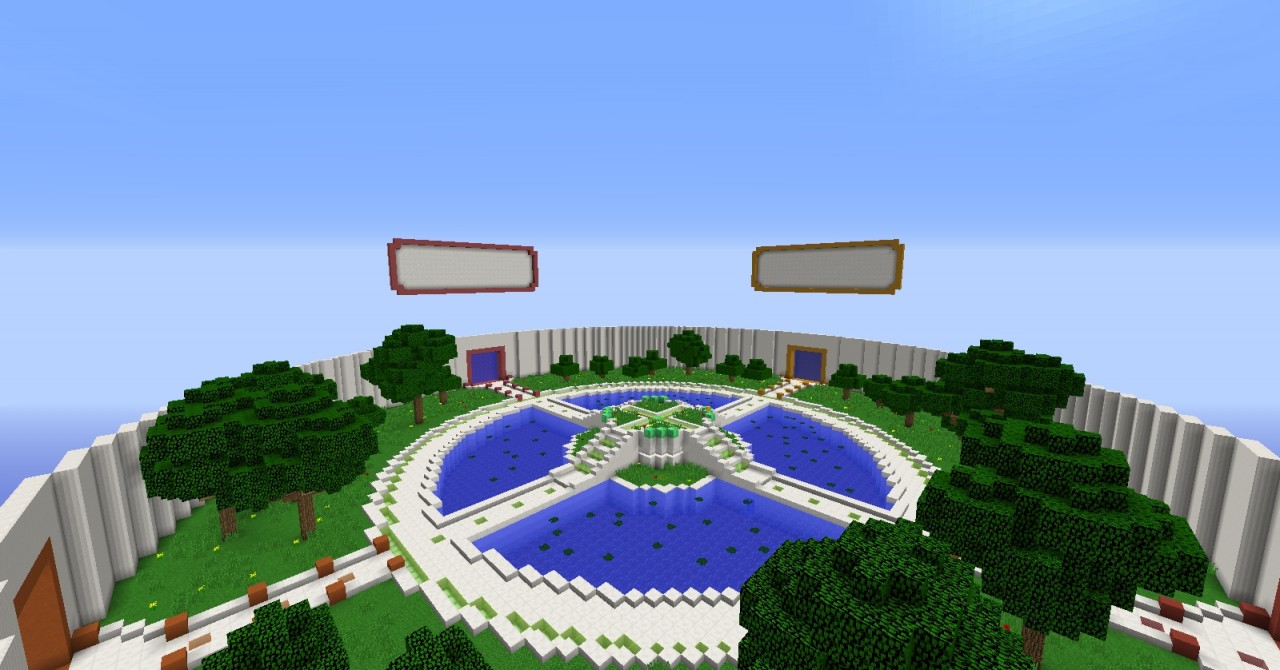 Server Hub -- Modern Minecraft Map