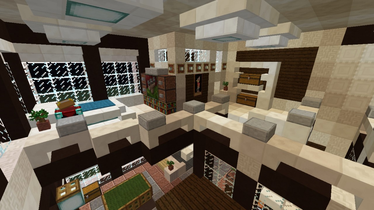 Simplicity Penthouse - A place for simple relaxation. Minecraft Map