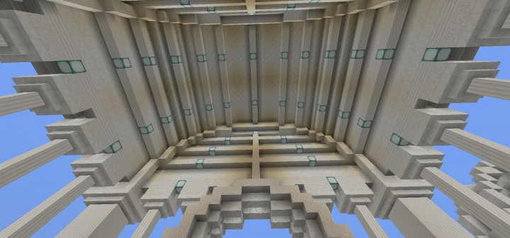 Quartz building Minecraft Map
