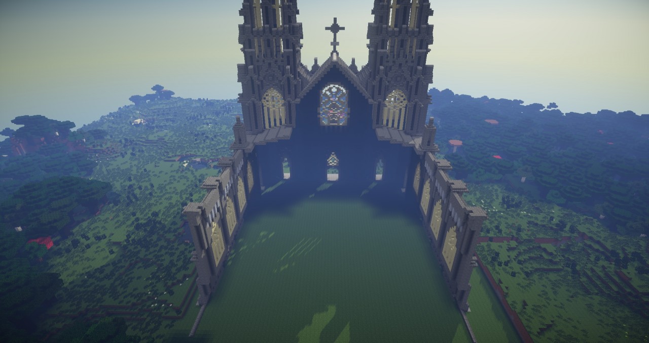 My take on St. Patrick's Cathedral Minecraft Map