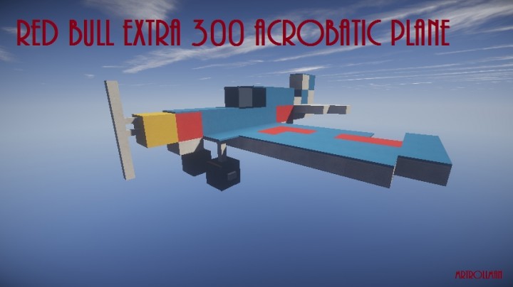Red Bull Extra 300 Acrobatic Plane Minecraft Map