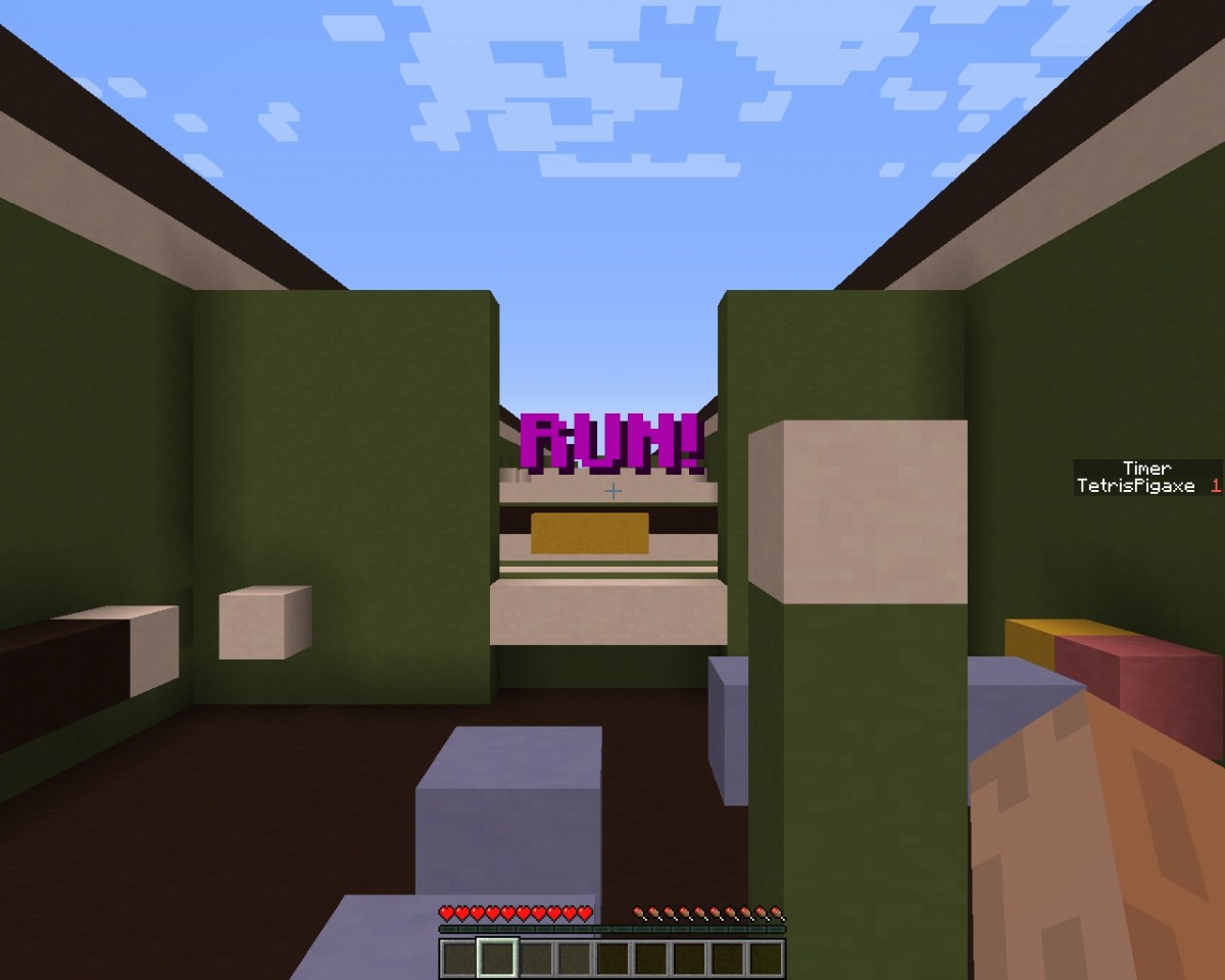 InfiniRun v1.3 For MC 1.2+, Randomly Generated Parkour {VERSION UPDATE} Minecraft Map