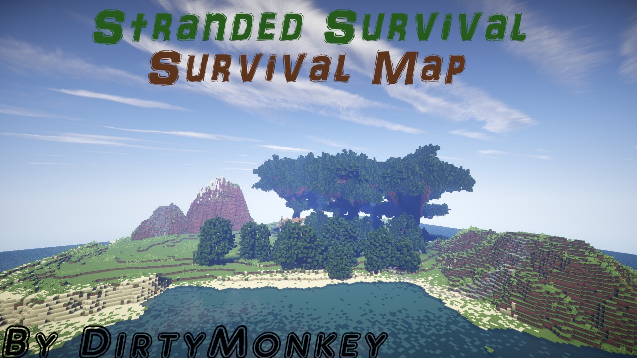 Stranded Survival Map Minecraft Map