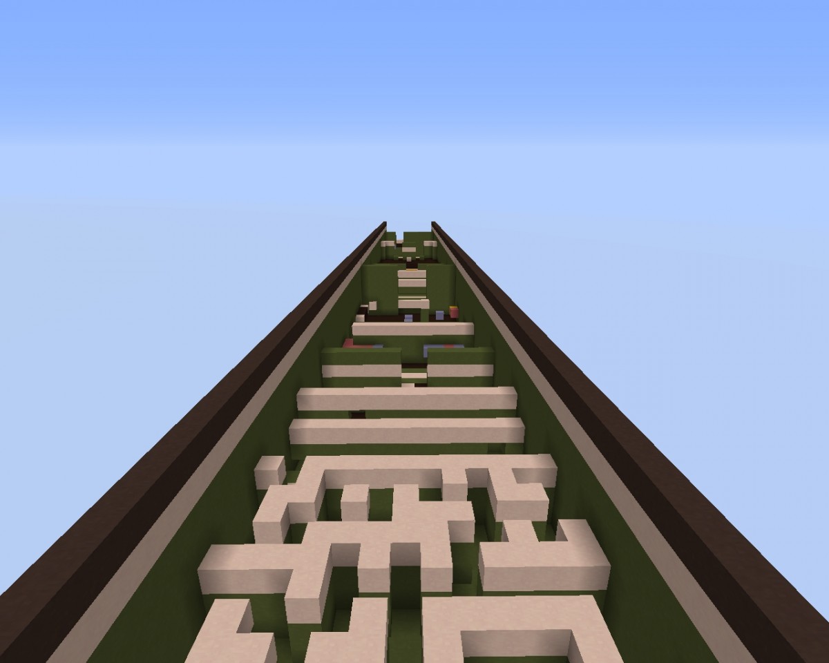 InfiniRun v1.3 For MC 1.2+, Randomly Generated Parkour {VERSION UPDATE} Minecraft Map