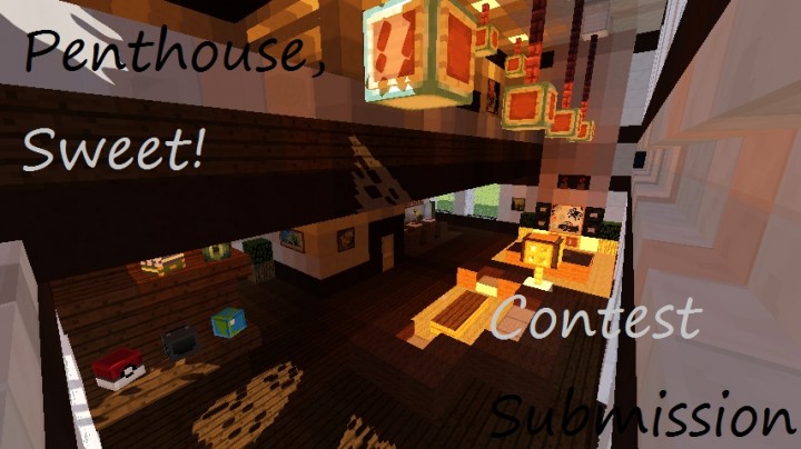 Modern Penthouse - Penthouse,Sweet! Contest Submission Minecraft Map