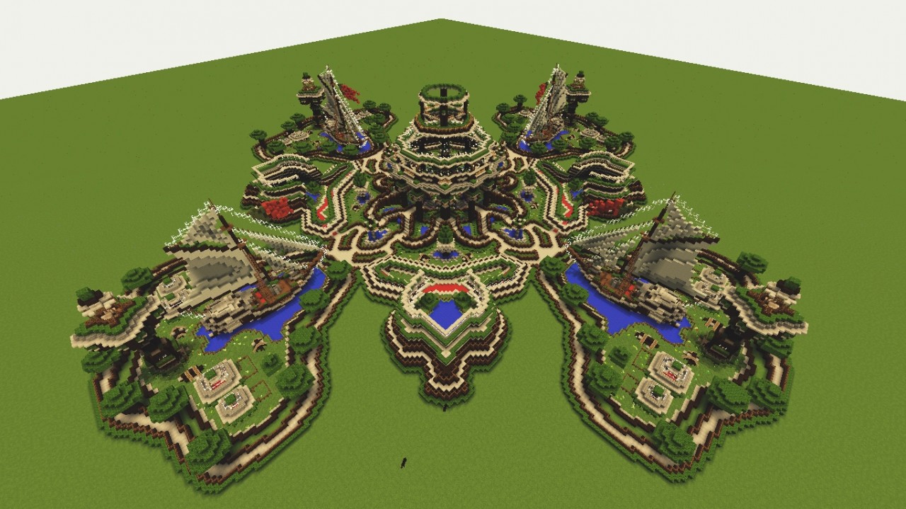 Garden Spawn V4 Minecraft Map