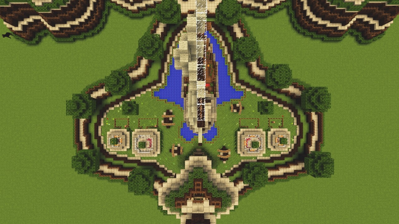 Garden Spawn V4 Minecraft Map