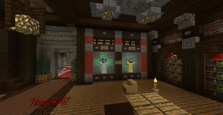 Library - SMP Build Minecraft Map