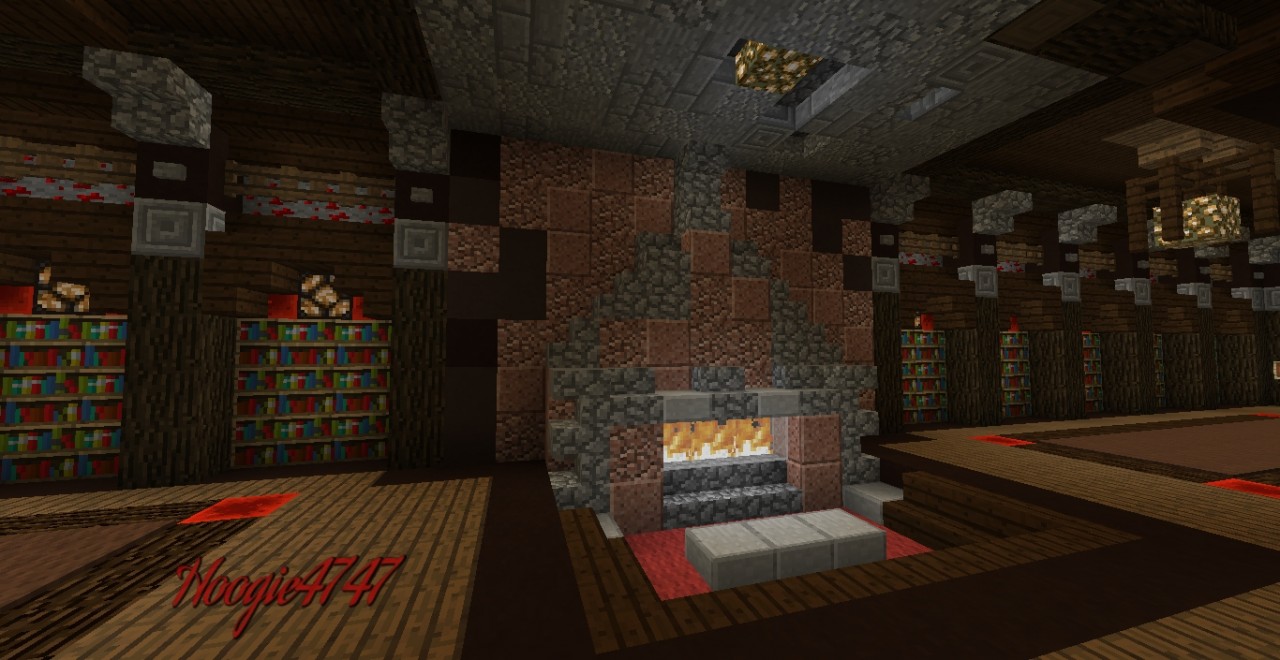 Library - SMP Build Minecraft Map