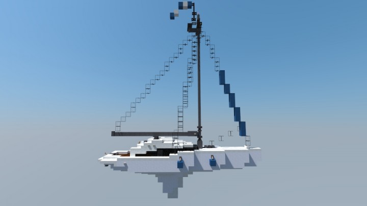 Swag Sailboat + Schematic Minecraft Map