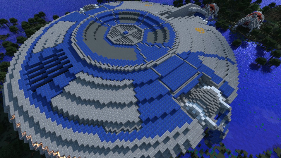 HMP Droid Gunship (FUNCTIONAL) STAR WARS Minecraft Map