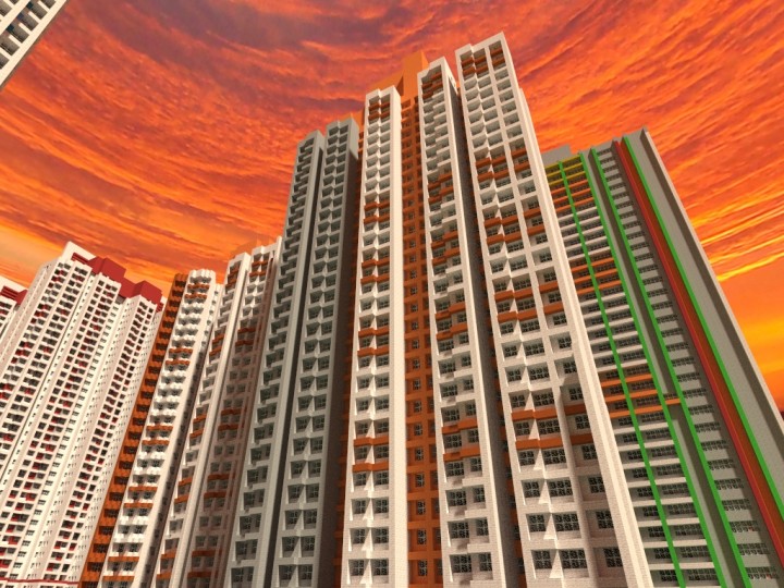 Victoria - a city based on Hong Kong Minecraft Map