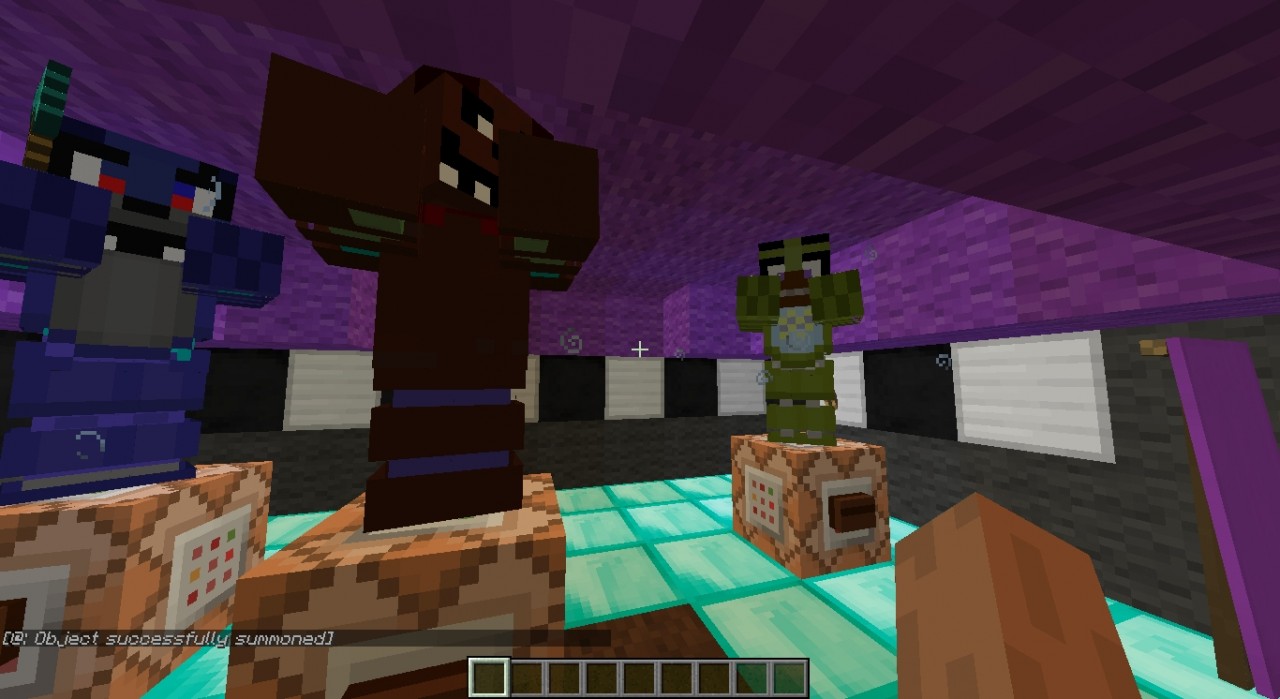 Minecraft Fnaf 1 Map with Animatronics by VipDX Minecraft Map