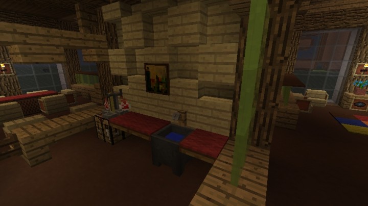 The Cabin suite Minecraft Map