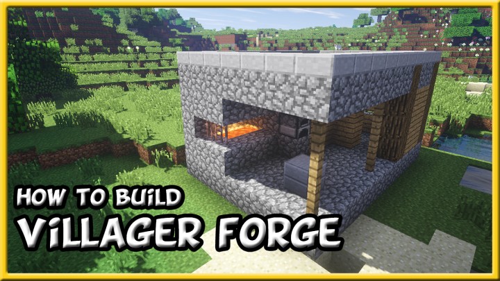 How to build the forge found in villages Minecraft Map