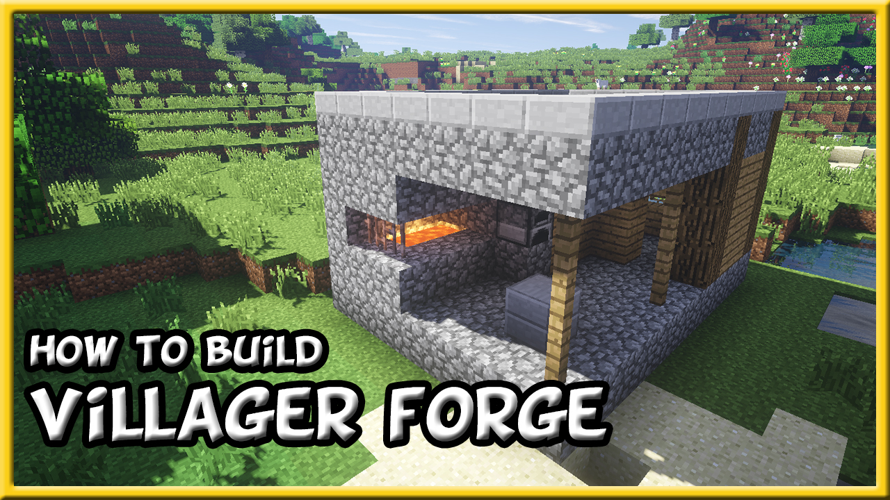 How to build the forge found in villages Minecraft Map