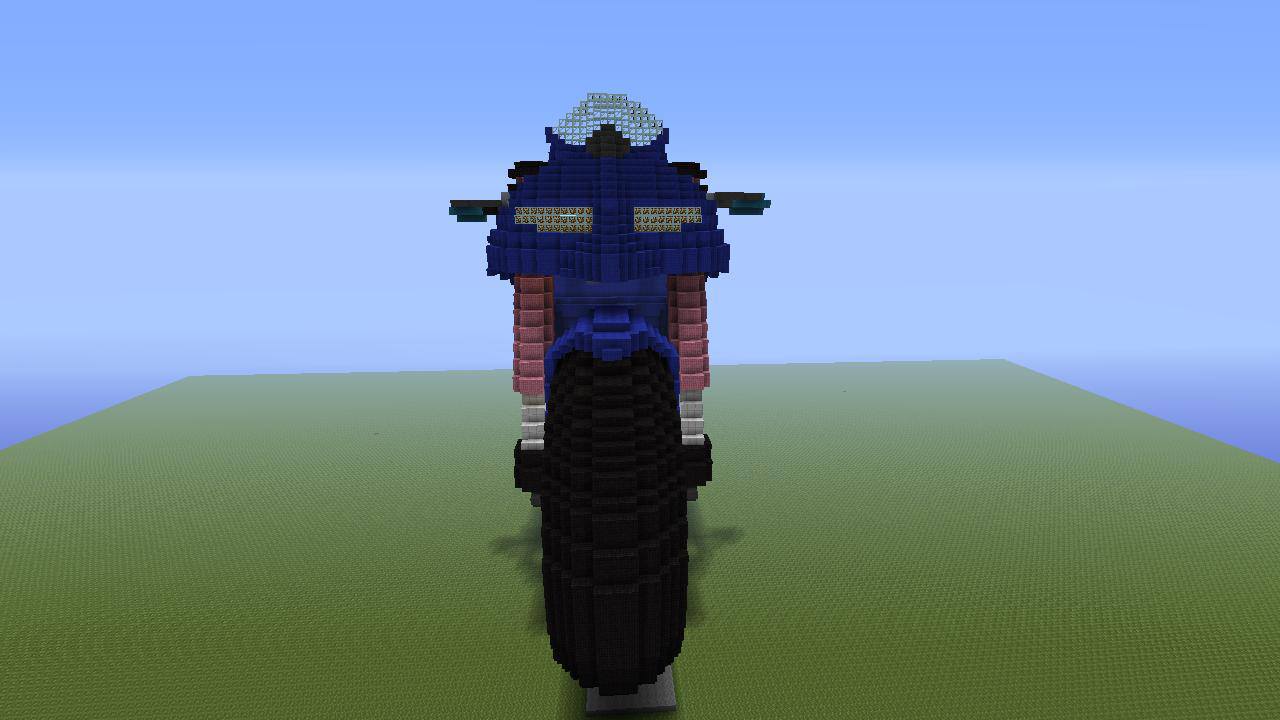 My Motorbike I designed Minecraft Map
