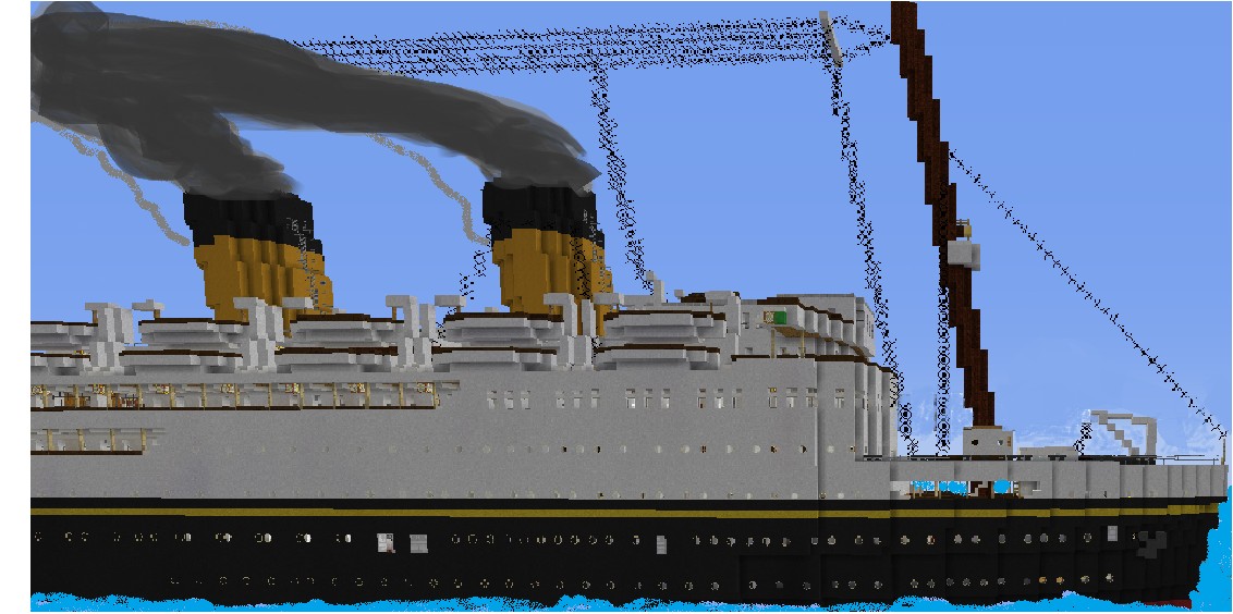 MV Georgic II Minecraft Map
