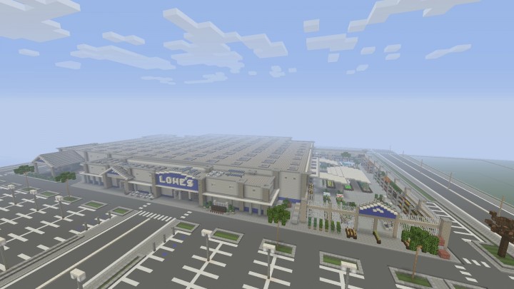 Lowe's Home Improvement Store Minecraft Map