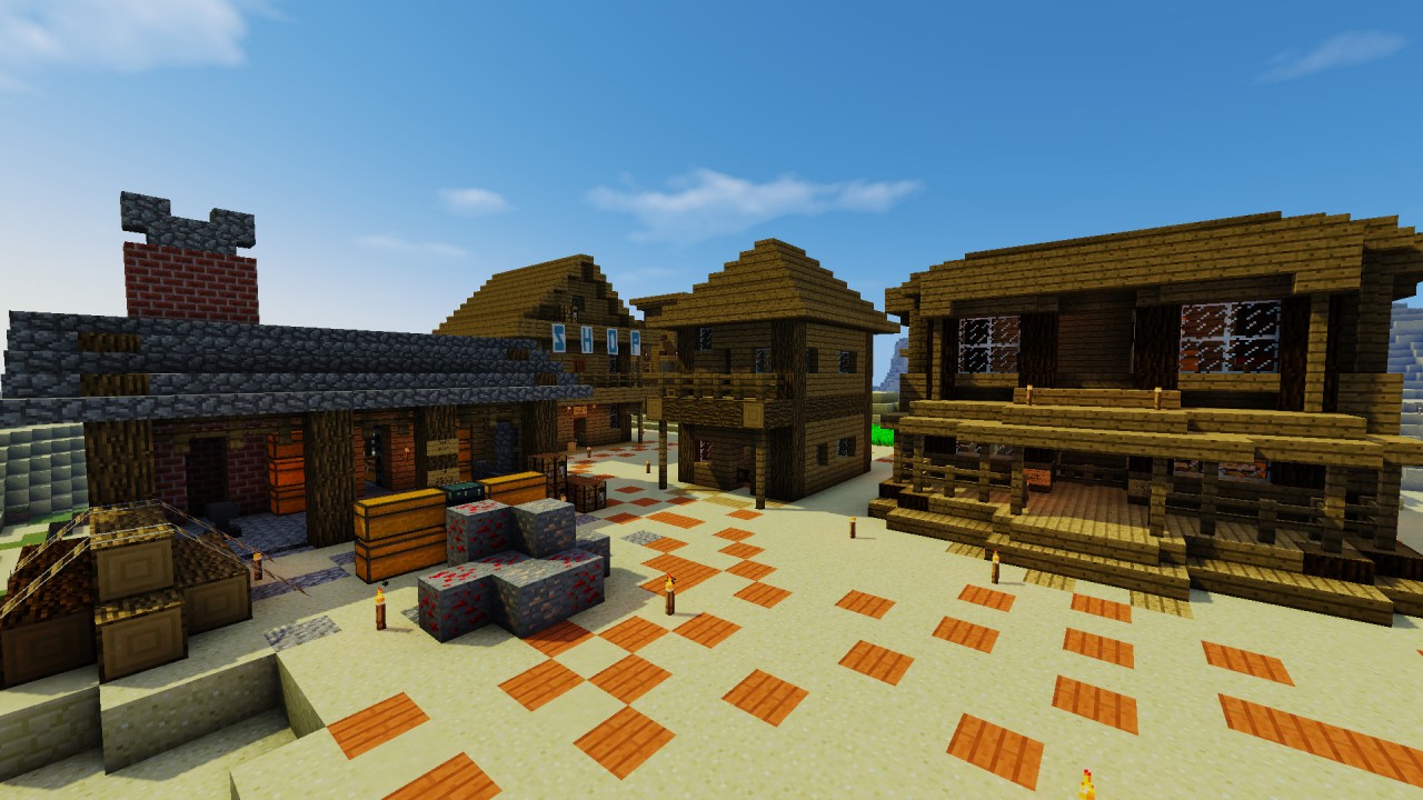 Wild Wild West Minecraft Map