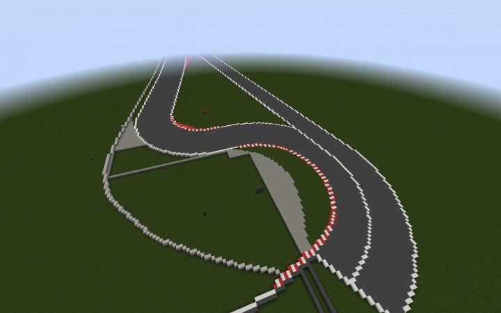 Formula 1 track Minecraft Map