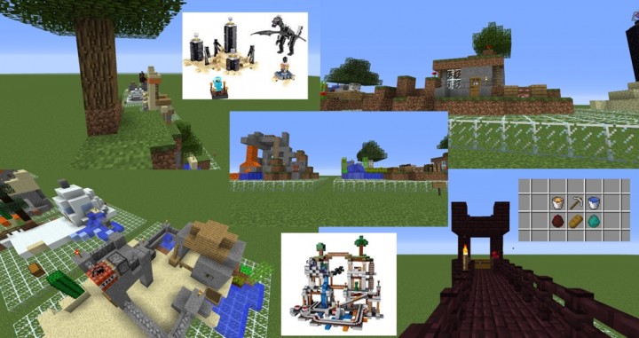 Lego Minecraft Minecraft Map