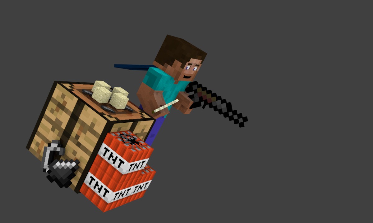 Crazy Steve Minecraft Project