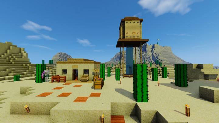 Wild Wild West Minecraft Map