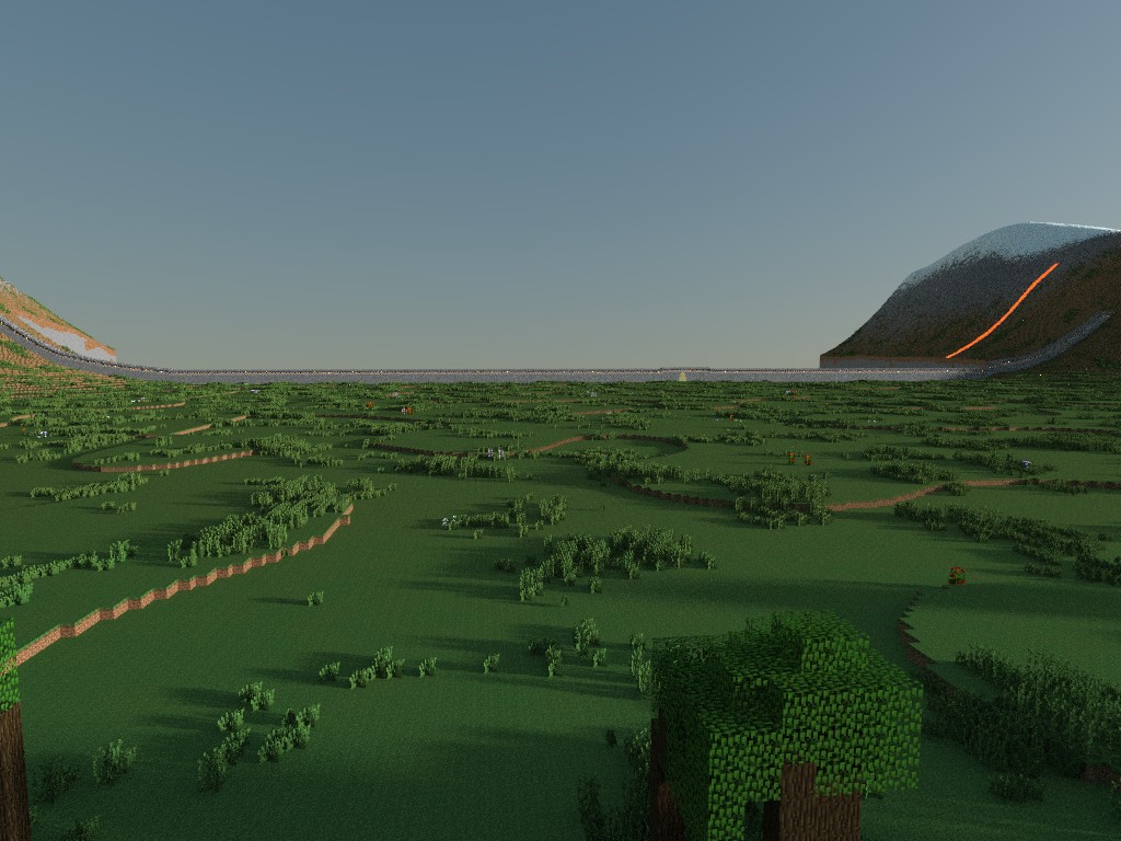 White Kingdom (white castle) Minecraft Map