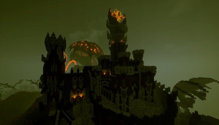 Lord of the Rings Inspired Map || Qubion Build Team Minecraft Map