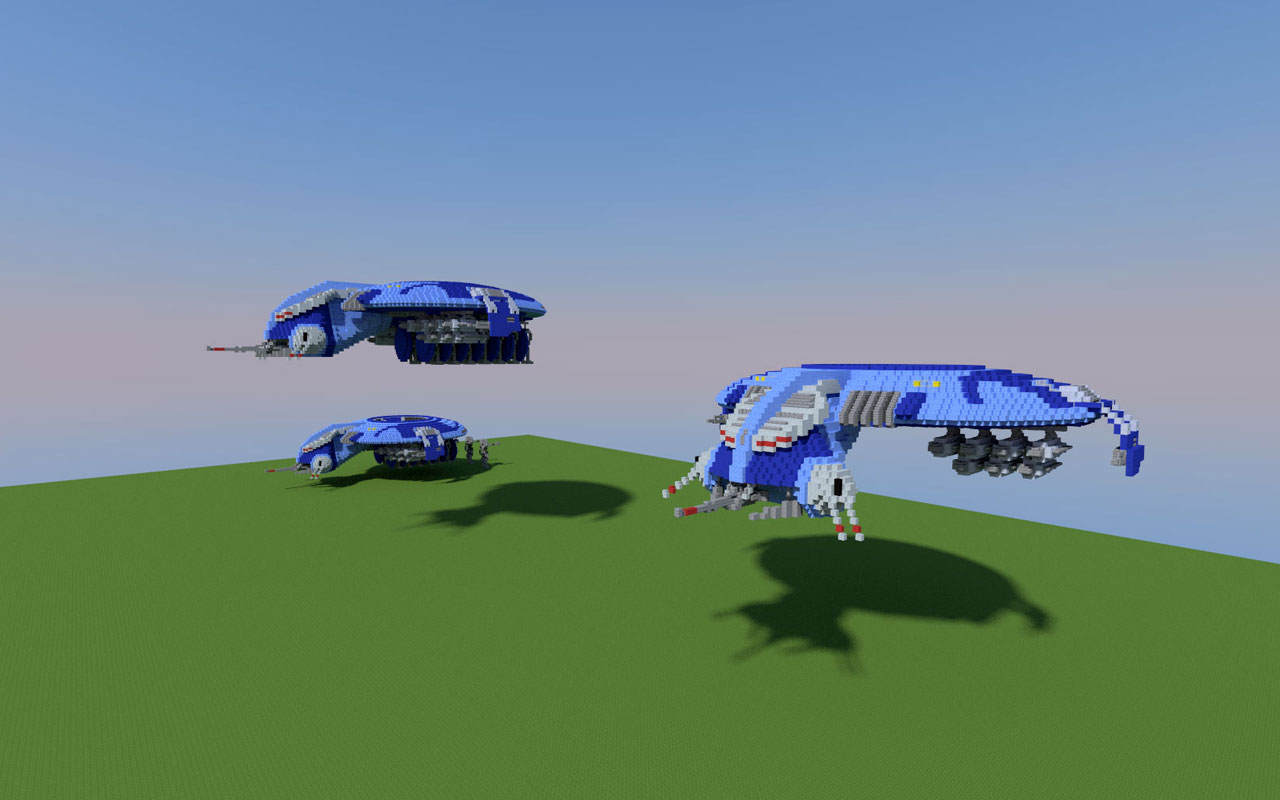 HMP Droid Gunship Minecraft Map