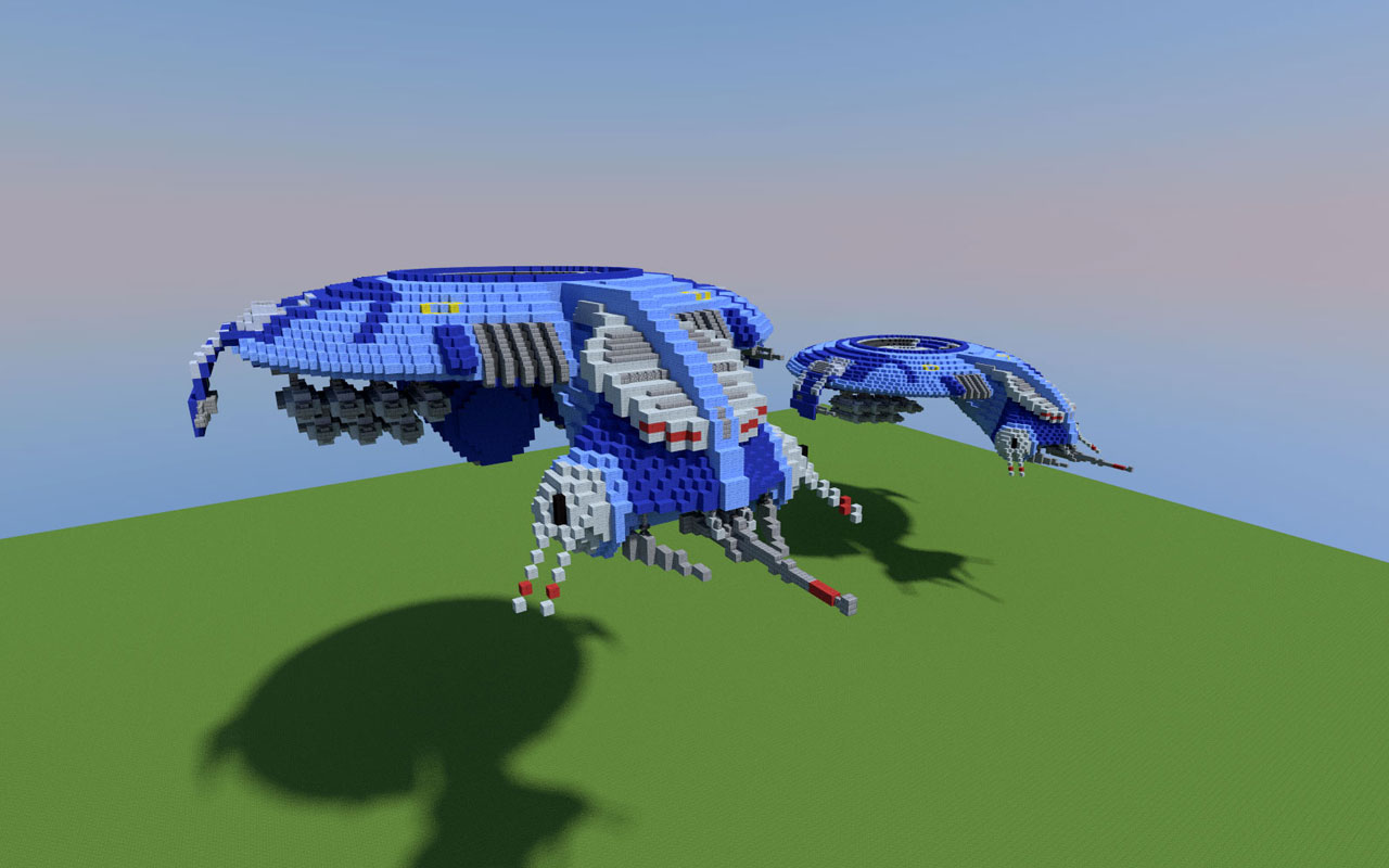 HMP Droid Gunship Minecraft Map