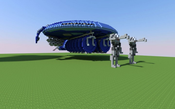 HMP Droid Gunship Minecraft Map