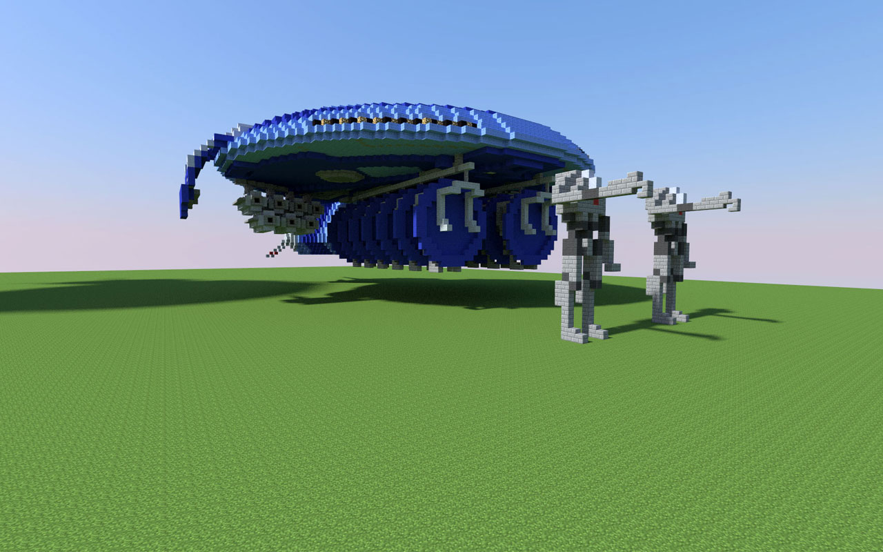 HMP Droid Gunship Minecraft Map
