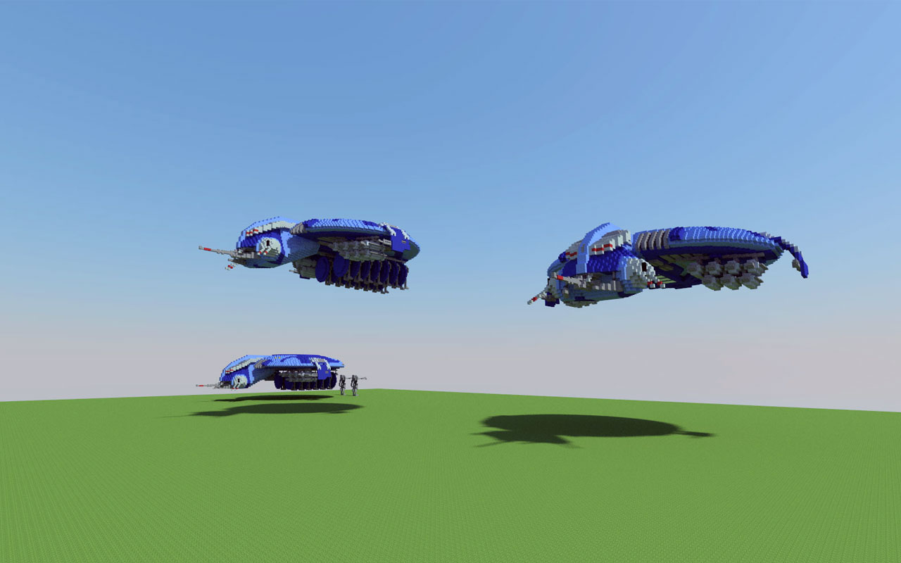 HMP Droid Gunship Minecraft Map