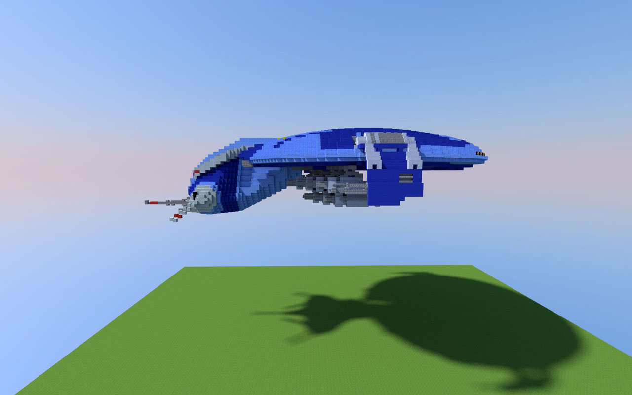 HMP Droid Gunship Minecraft Map