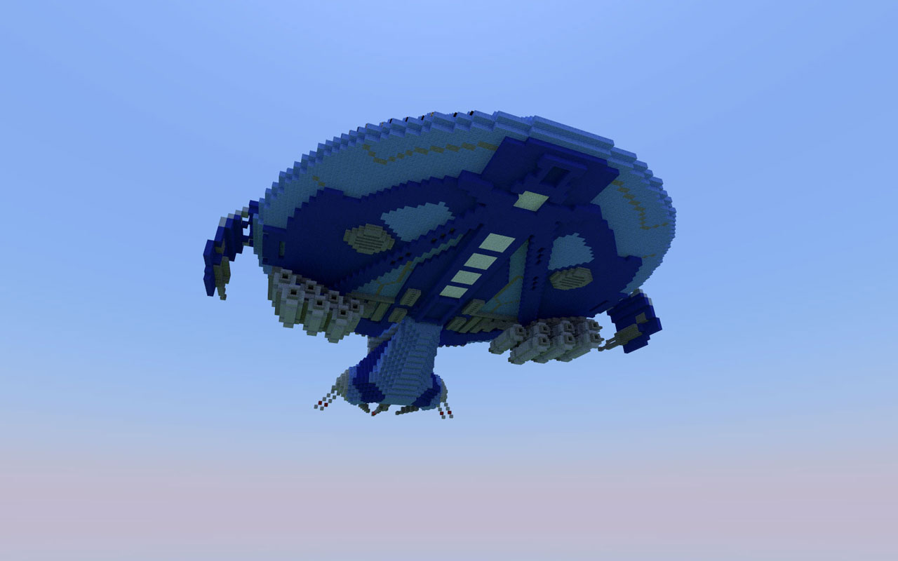 HMP Droid Gunship Minecraft Map