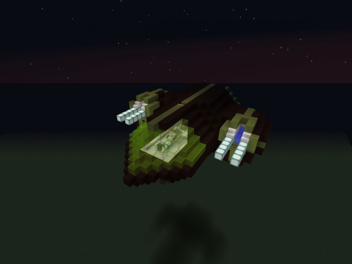 FREYA-CLASS Heavy Fighter Minecraft Map