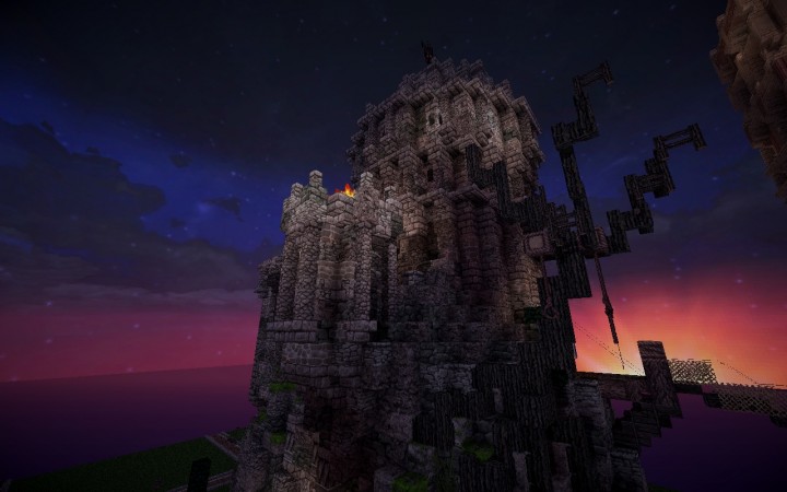 Stoney End - A Castle of Rock and Salt Minecraft Map