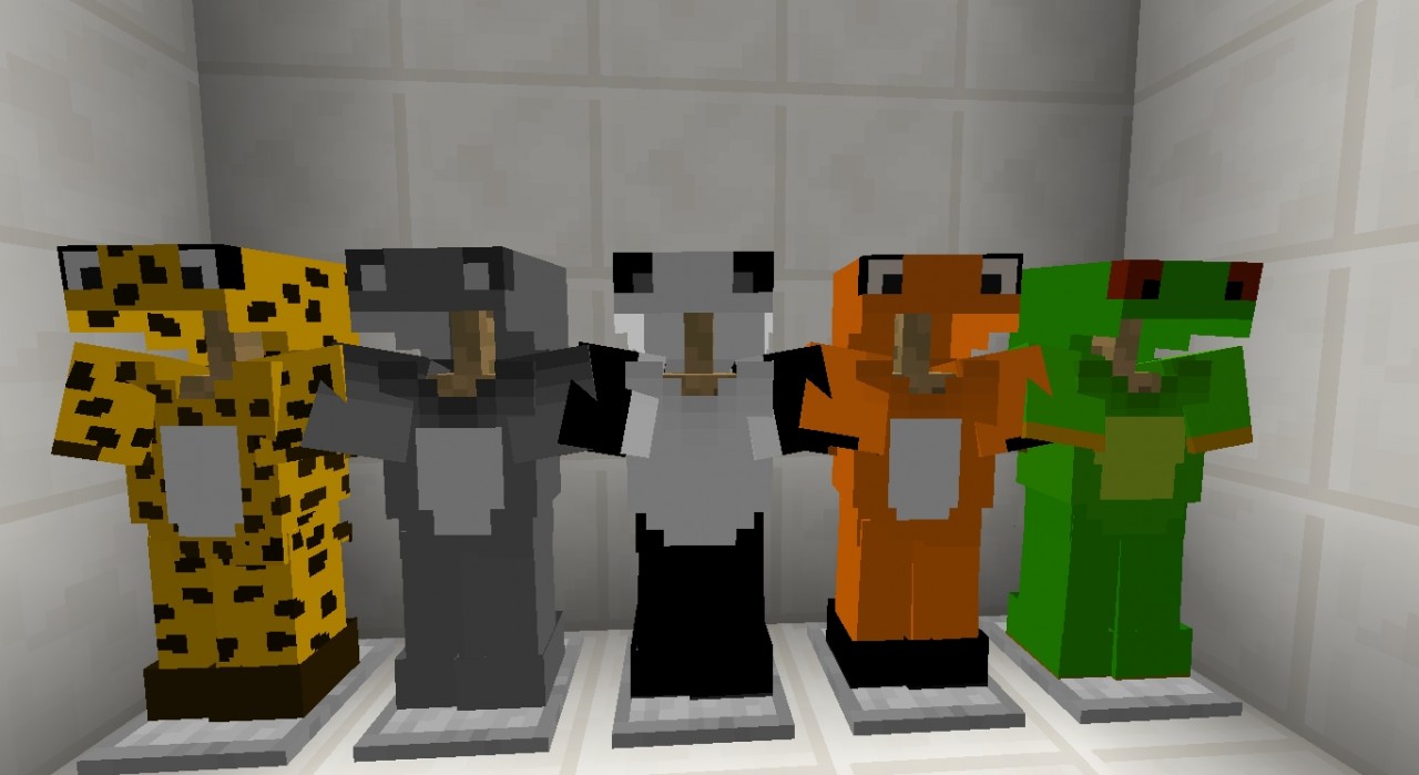 Animal Armor Onesie! [Texture Pack] Minecraft Texture Pack