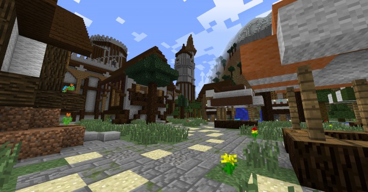 The secret of Morrow woods RPG (Open World Adventure) Minecraft Map