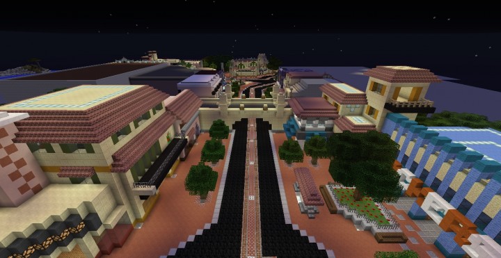 California Adventure Games Map Minecraft Map