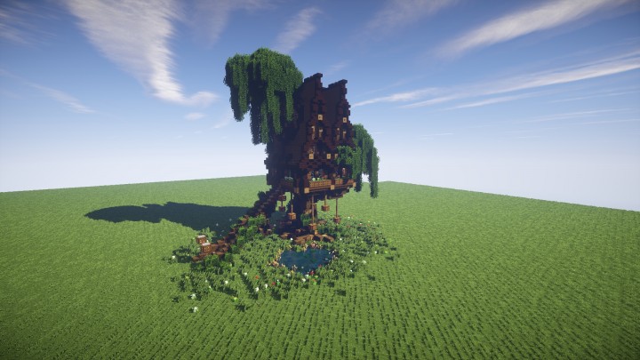 Big Treehouse made for contest Minecraft Map