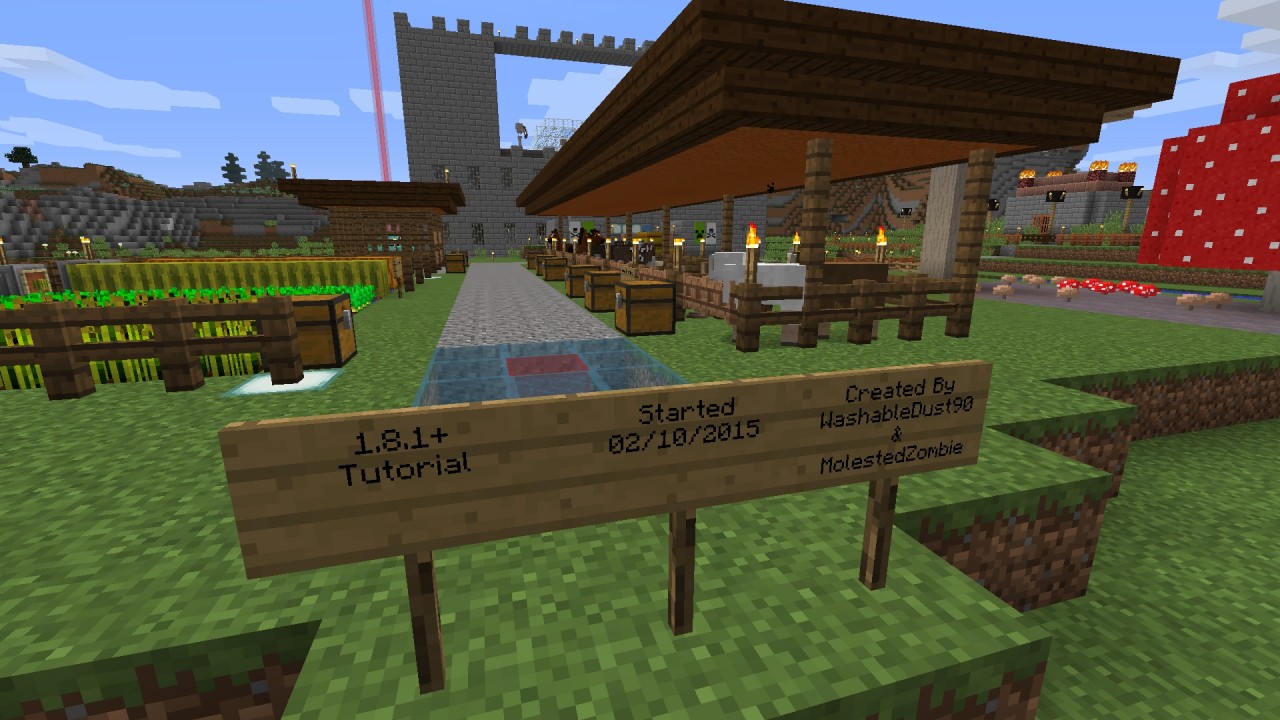 Minecraft Tutorial Minecraft Map