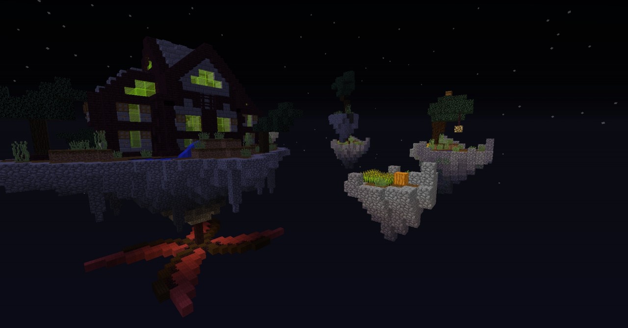 Skyblock Warriors Map - Haunted Minecraft Map