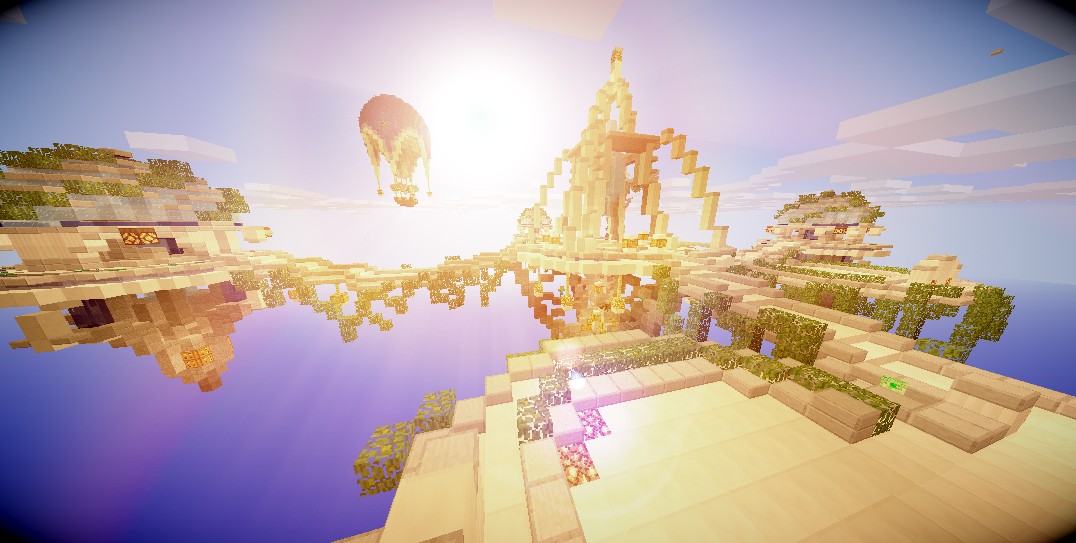 Floating Island Server spawn (download after 20 likes on youtube) Minecraft Map
